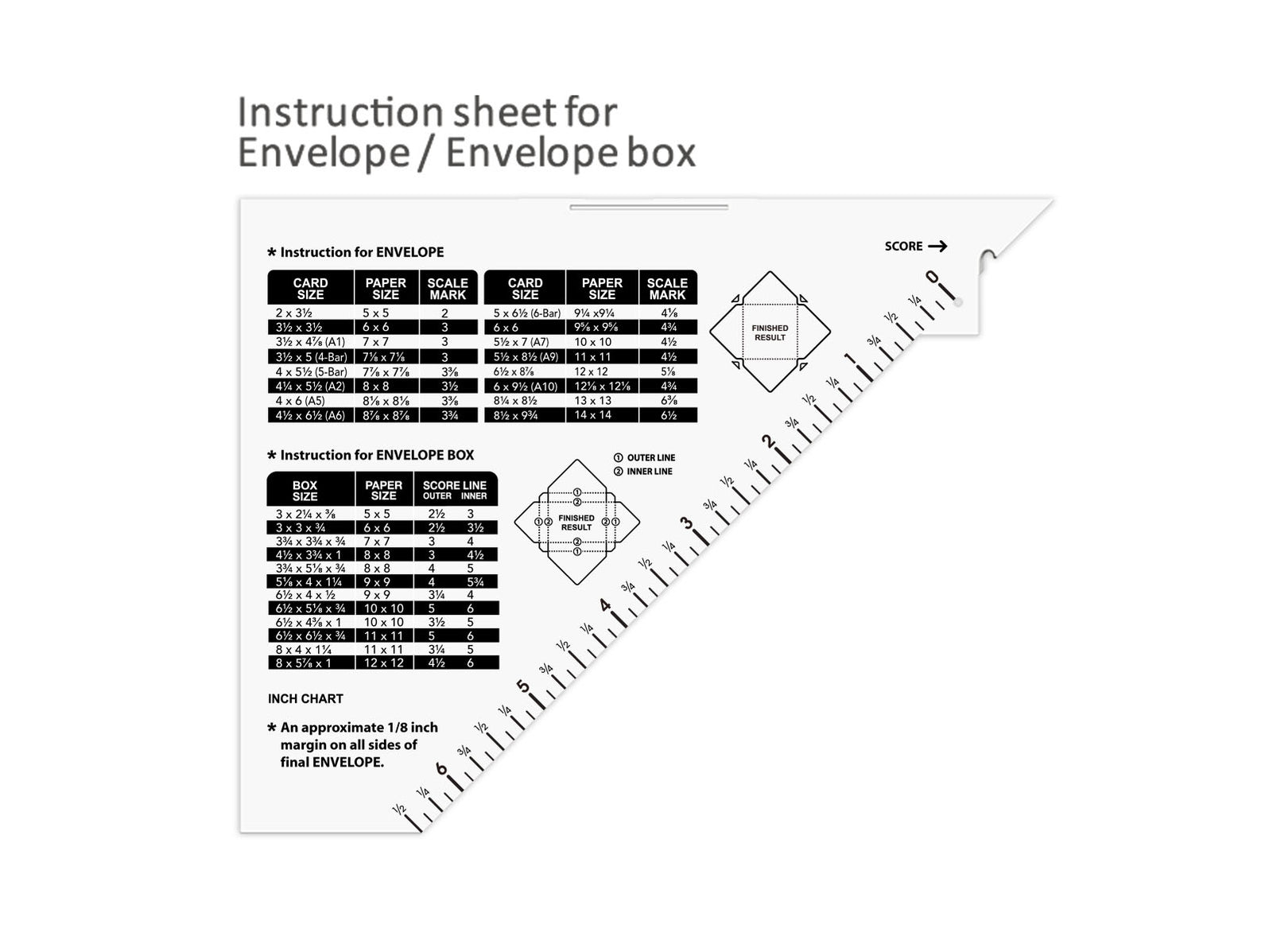 12 X 12 inch Multi-Purpose Scoring Board & Score and Fold Tool — Bira Craft